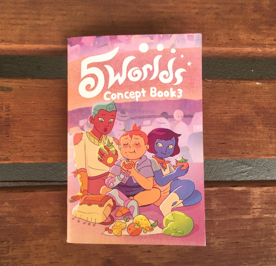 5 Worlds Book 3 Concept Art Zine (Sold out!) - 5 Worlds Series